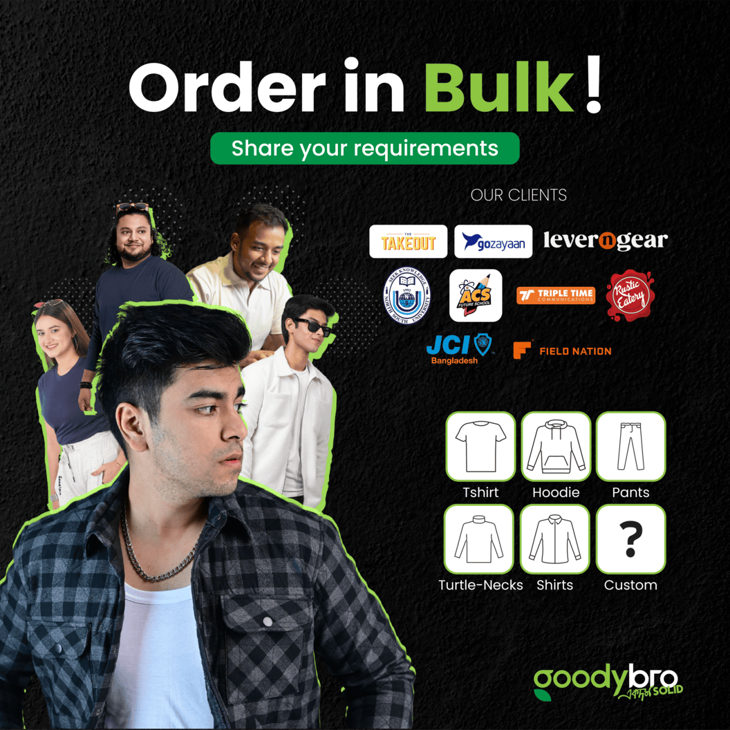 GoodyBro | Solid Colored Fashion | T-shirt | Polo | 100% Cotton