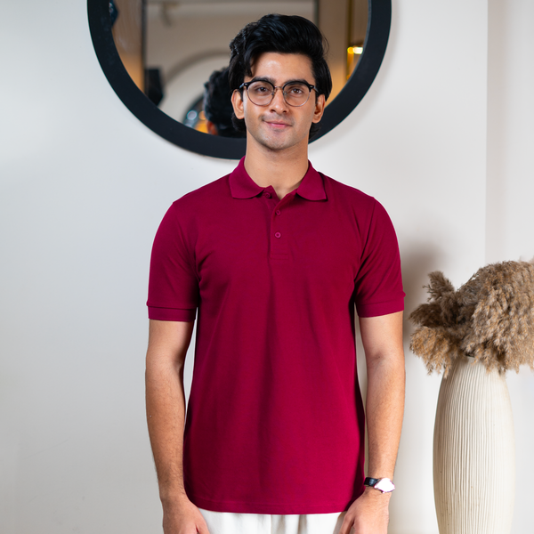 New Classic Polo Maroon – GoodyBro