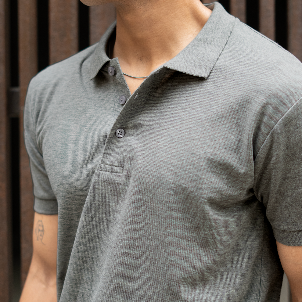 New Classic Polo | Lite Ash Grey – GoodyBro