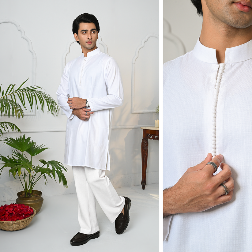 Areez Panjabi | White – GoodyBro